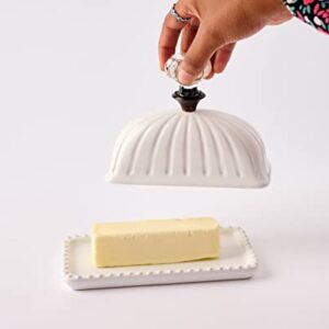 Mud Pie Door Knob Butter Dish