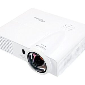 Optoma W303ST Full 3D WXGA 3000 Lumen DLP Short Throw Projector with 18,000:1 Contrast Ratio