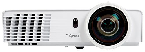 Optoma W303ST Full 3D WXGA 3000 Lumen DLP Short Throw Projector with 18,000:1 Contrast Ratio