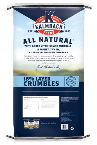 Kalmbach Feeds All Natural Layer Crumble, 50 Lb