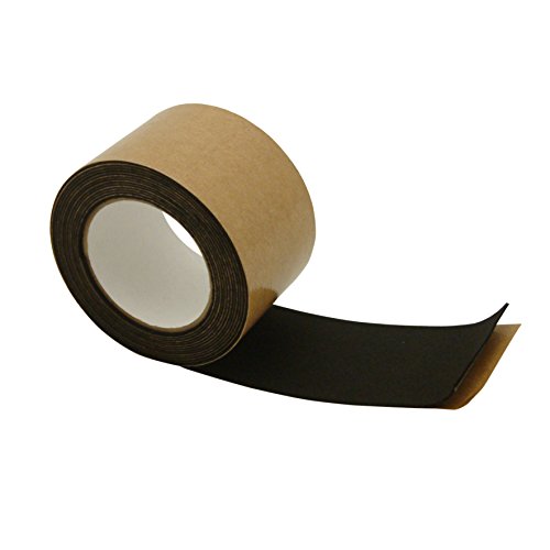 FindTape Polyester Felt Tape [1mm thick felt] (FELT-06): 3/4 in. x 15 ft. (Black)