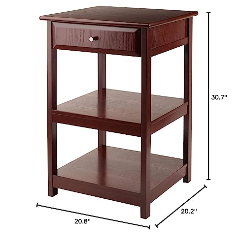 Winsome Delta Home Office, Walnut