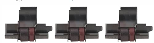 SHARP EL-1801V Ink Rollers - 3 Pack - Black Red Compatible