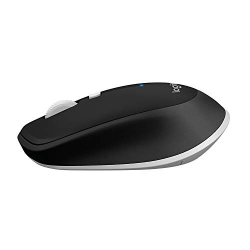 Logitech M535 Bluetooth Mouse Compact Wireless Mouse with 10 Month Battery Life Works with Any Bluetooth Enabled Computer, Laptop or Tablet Running Windows, Mac OS, Chrome or Android, Gray - Black