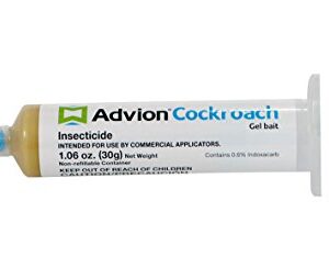 Syngenta 383920 Advion Cockroach Gel Bait 4 X 30 Gram Tubes Roach Control, 4 30, Brown