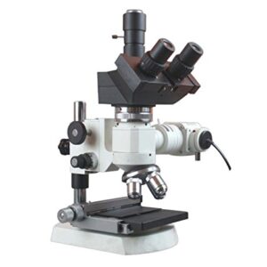 Radical 1200x Trinocular Incident Light Microscope w XY Stage & Geology Polarizing Kit with Camera Port