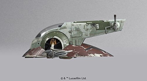 Bandai Hobby Star Wars 1/144 Slave I Building Kit, Multi-Colored, 8" for 180 months to 720 months