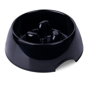 SUPERDESIGN Dog Slow Feeder Bowl 1/2 Cup Slow Feeding Dog Cat Bowls Slow Down Dog Bowl for Small Medium Large Breed Fun Feeder Slow Bowl Gulping Puppy Slow Feeder Bowl for Dry Wet Raw Food Non-Slip