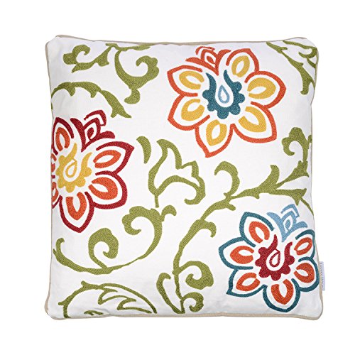 Levtex Home Clementine Embrd Floral Pillow