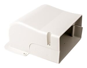 diversitech speedichannel 6" wall penetration cover, 7.5" x 4" x 8" (230-wc6)