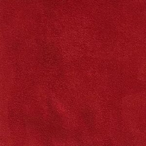 Mybecca Microsuede Fabric 58/60" Width Fabric by The Yard Color : Chinese Red (Cut Separately by 1 Yard for Prime Orders)