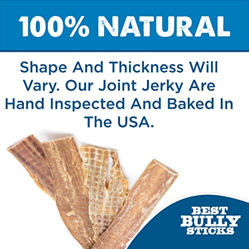 Best Bully Sticks 6-inch Joint Jerky Dog Treats (25 Pack) All Natural Beef Dog Treats