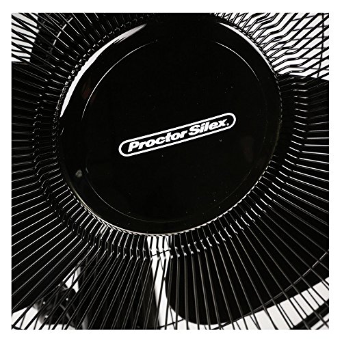 Proctor Silex Stand Fan, 16-Inch, Black