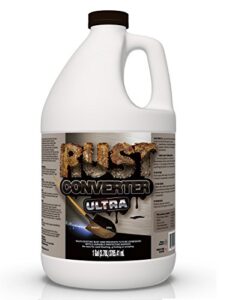 fdc rust converter ultra, highly effective professional grade rust repair (1 gallon)