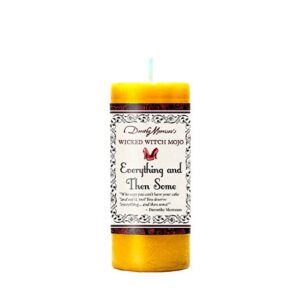 wicked witch mojo "everything and then some" candle by dorothy morrison