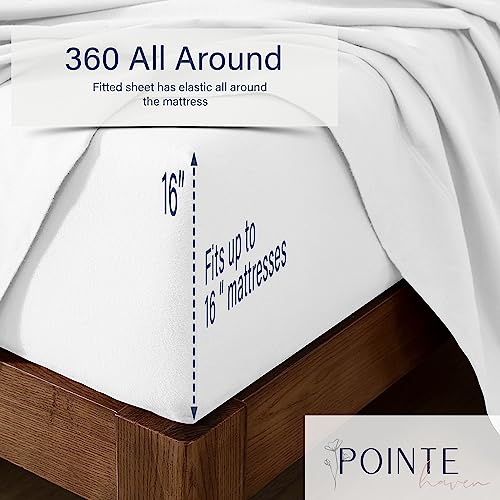 Pointehaven Flannel 170 GSM Sheet Set,Twin Winter Dogs