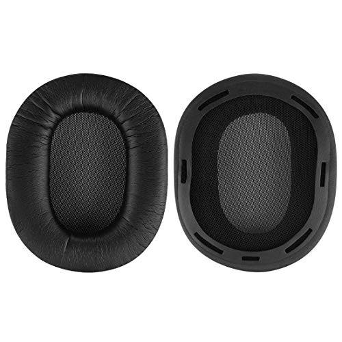 Geekria QuickFit Replacement Ear Pads for Sony MDR-1R, MDR-1RMK2 Headphones Earpads, Headset Ear Cushion Repair Parts (Black)