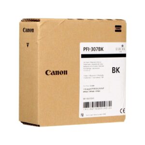 canon 330ml pfi-307 dye black ink tank for ipf830, ipf840, ipf850 cad plotters