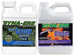 dyna-gro dynagb8ozset liquid grow & liquid bloom, 8 oz