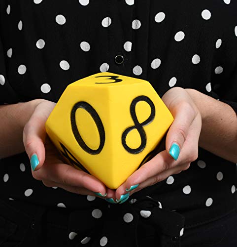 LEARNING ADVANTAGE - Jumbo Polyhedra Die - 10 Sides - Large, Foam Dice for Games - Teach Numbers, Probability, Addition and Subtraction