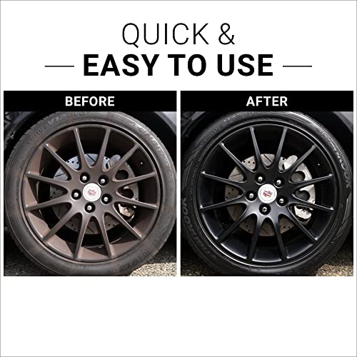 CAR GUYS Wheel Cleaner | Effective Rim and Tire Cleaner | Safe & Versatile Brake Dust Remover for Alloy, Chrome, Aluminum Rims, White Wall Tires, and More! | 18 Oz