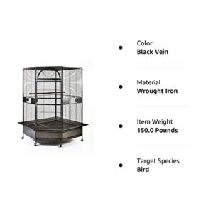 Flyline Parrot Escape Jumbo Corner Bird Cage Aviary (X-Large)....