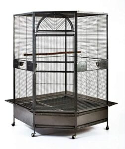 flyline parrot escape jumbo corner bird cage aviary (x-large)....