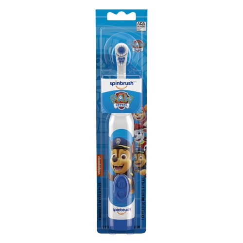 Arm & Hammer Paw Patrol Spinbrush Toothbrush, 1 Count (Pack of 1)