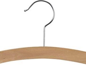 The Great American Hanger Company 10 Natural Kids Clothes Hanger