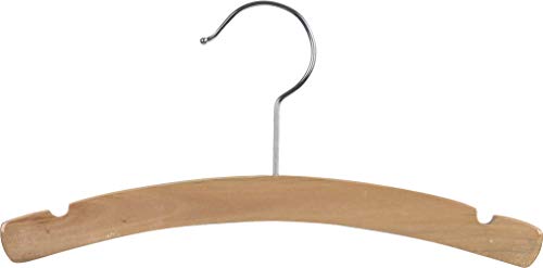 The Great American Hanger Company 10 Natural Kids Clothes Hanger