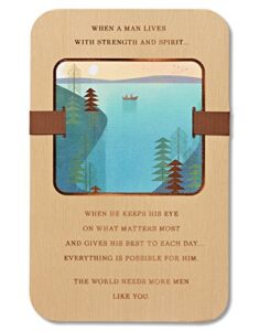 american greetings birthday card for him (strength)