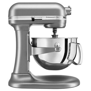 kitchenaid professional 5 plus series stand mixers - silver