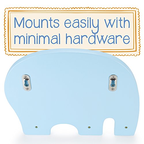 Wooden Elephant Clothing Rack