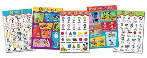 eureka mickey mouse bulletins preschool decorations, 0.1'' x 18'' x 28'' inches, 5pc