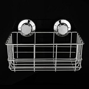 iPEGTOP Suction Cup Deep Shower Caddy Bath Wall Shelf for Large Shampoo Shower Gel Holder Bathroom Storage - Rustproof Stainless Steel