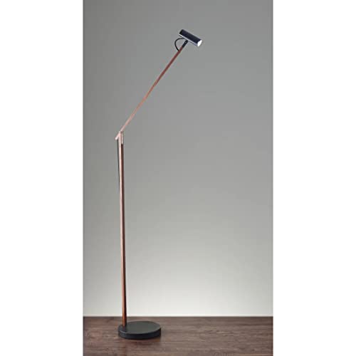 ADS360 AD9101-15 Crane LED Floor Lamp,Walnut/Black