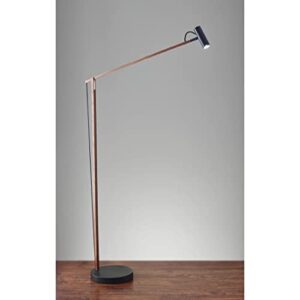 ADS360 AD9101-15 Crane LED Floor Lamp,Walnut/Black