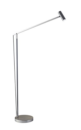 ADS360 AD9101-22 Crane LED Floor Lamp,Brushed Steel