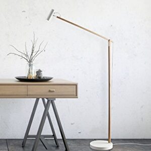 ADS360 AD9101-22 Crane LED Floor Lamp,Brushed Steel