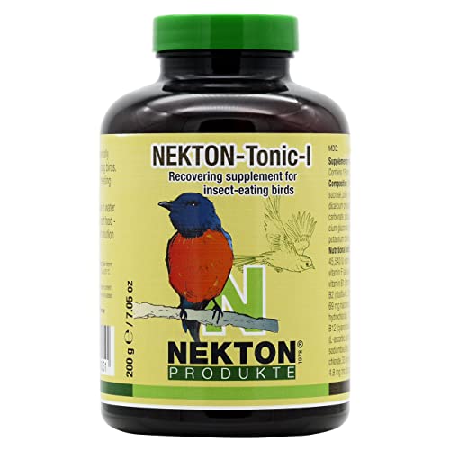 Nekton Tonic-I for Insect-Eating Birds 200Gm (7.05oz), Pale Yellow