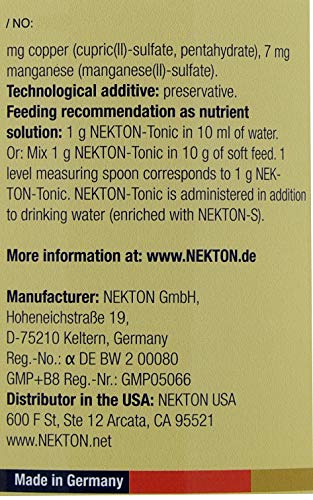 Nekton Tonic-I for Insect-Eating Birds 200Gm (7.05oz), Pale Yellow