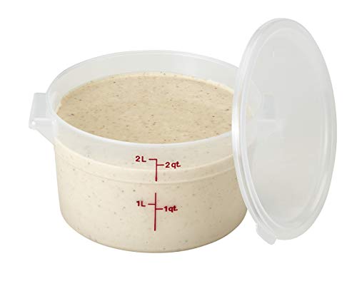 Cambro RFS2PP190 Translucent Rounds 2 qt