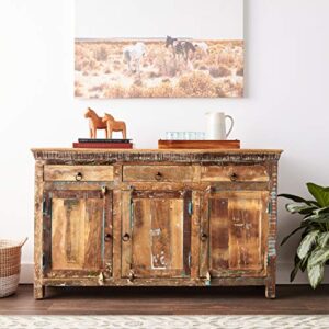 Coaster Furniture 3-Door Accent Cabinet Reclaimed Wood 950367