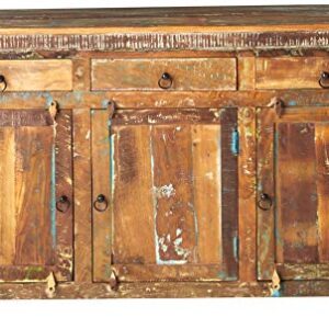 Coaster Furniture 3-Door Accent Cabinet Reclaimed Wood 950367