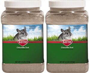 kaytee chinchilla dust, 2 pack of 2.5 lbs