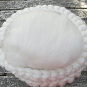 Soft and Fluffy Merino Cloud Basket Filler for Newborn Photography