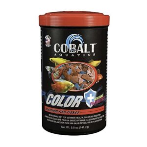 cobalt aquatics color flake food 5oz.