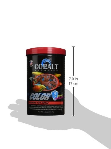 Cobalt Aquatics Color Flake Food 5oz.