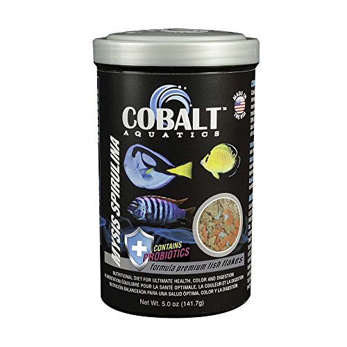 Cobalt Aquatics Mysis Spirulina Flake, 5 oz,Natural