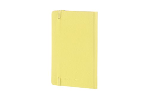 Moleskine Classic Notebook, Pocket, Plain, Citron Yellow, Hard Cover (8051272893670)